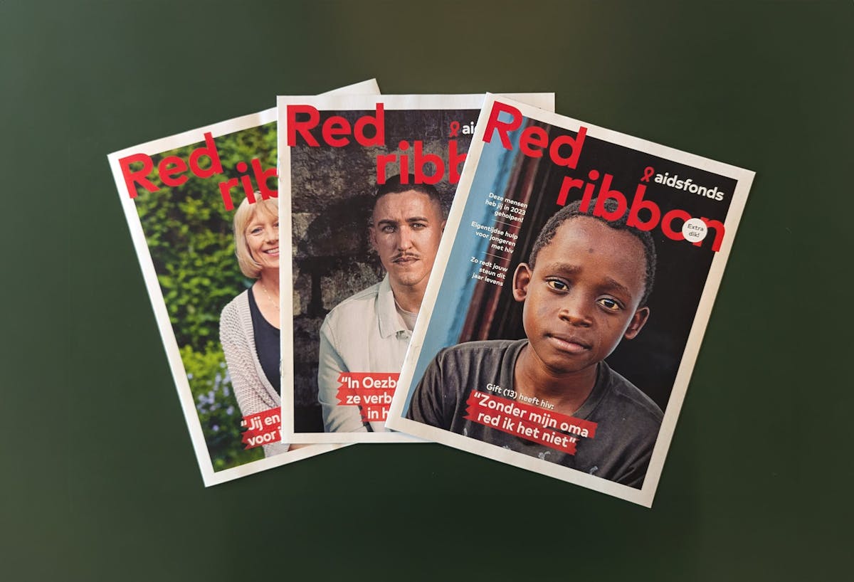 Donateursmagazine Red Ribbon | Aidsfonds